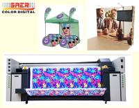 China Dual CMYK Large Format Fabric Plotter 1440 DPI Max Resolution In Advertisement Field for sale