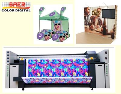 China Dual CMYK Large Format Fabric Plotter 1440 DPI Max Resolution In Advertisement Field for sale