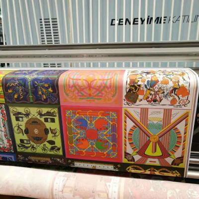 China Roll To Roll Digital Textile Printing Equipment Automatic Dual CMYK Color Mode for sale