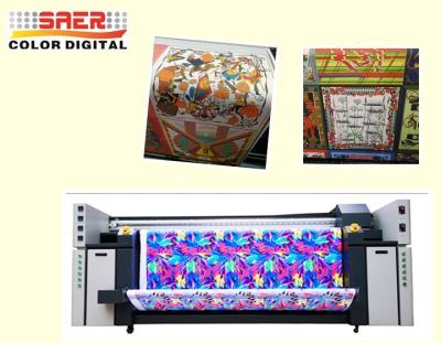 China Automatic Digital Fabric Printing Machine / Double Vision Fabric Plotter for sale