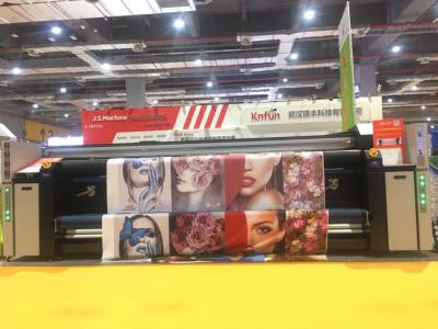 China Large Format Inkjet Textile Printing Machine High Resolution With Automatic Feeding System for sale