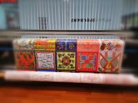 China Dual CMYK Color Fabric Plotter Continuous Ink Supply 45 Sqm / Hour Print Speed for sale