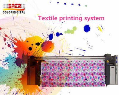 China Epson 4720 Head Flag Printing Machine / Digital Fabric Printing System With High Resolution for sale