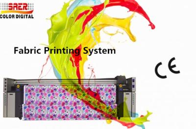 China Low Consumption Digital Fabric Printing Machine With 3 Pieces 4720 Head for sale