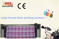 China Continuous Ink Supply Sublimation Fabric Plotter Dual CMYK Color High Efficiency for sale