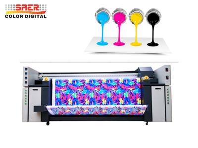 China 220V Voltage Large Format Printers 5.5KW Gross Power Roll To Roll Printing Machine for sale