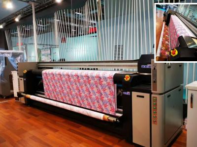 China 110V / 220V Digital Textile Printing Machine With Three Epson 4720 Heads for sale