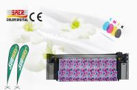 China 1800dpi Max Resolution Fabric Plotter With 1440 Dpi / Mesh Fabric Printing System for sale