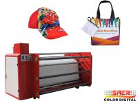 China 1.6m Wide Roller Type Sublimation Printing Machine 600mm Roll Diameter for sale