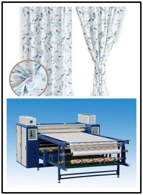 China Industrial Rotary Heat Press Machine Sublimation Calender With High Speed for sale