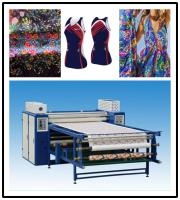 China Roller To Roller Textile Calender Machine Heat Press Machine For Transfer Printing for sale