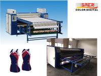 China Decoration / Advertising Textile Calender Machine Heat Press Transfer Roller Machine for sale