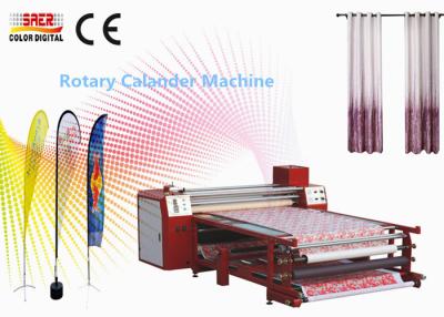 China High Speed Heat Press Printing Machine Rotary Calender Machine One Year Warranty for sale