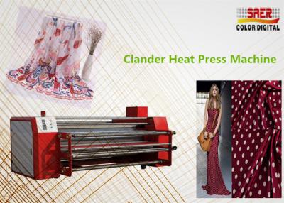 China Oil Heating Roll To Roll Sublimation Machine Calander Convenient Operation for sale