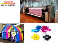 China Mirror Fabric Sublimation Printing Machine For Flag Making 1800 DPI Max Resolution for sale