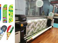 China Sublimation Flag Digital Textile Printing Machine 1800dpi for sale