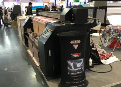 China Automatic Feeding / Taking Up Roll To Roll Flag Printing Machine USB 2.0 Interface for sale