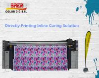 China Sublimation Ink CMYK Inkjet Fabric Printing Machine for sale