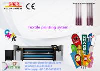 China 4 heads Sublimation Fabric Plotter 3.5kw Digital Textile Printing Machine for sale