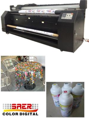 China Dual CMYK  Large Format Fabric Plotter In Advertisement Field for sale