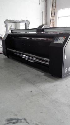 China Large Format Pop Up Mirror Flag Tent Curtain Wall Paper Printing Machine , digital fabric printer for sale