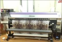China Dual KCMY Sublimation mimaki fabric printer , flag printing machine for sale