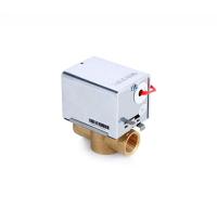 China Brass DN20 2-way Motorized Zone Valve for Water Chiller FCU HVAC Electric Performance for sale