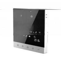China RS485 Modbus AI Voice Touch Screen Thermostat for Fan Coil Unit 86mm*86mm*10.5mm for sale