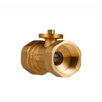 China 220V Power Consumption 2 Way Brass Valve for Air Conditioning PVC Motorized Ball Valve for sale