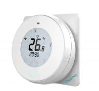 China Digital Water Heater Touch Screen Thermostat for Round Hotel WiFi Wireless Floor Heating for sale