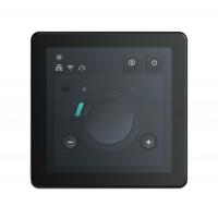 China DC Brushless Fan Coil Unit Color Screen Programmable Thermostat with Touch Operation for sale
