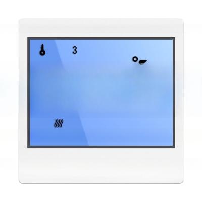 China Touch Screen Thermostat for Radiator Boiler Manifold and Carton Film Under Floor Heating for sale