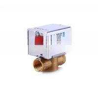 China 2 Way ON/OFF Electric Water/Diverter Motorized Zone Valve for Chiller and CDU HVAC for sale