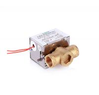 China Spring Return Fan Coil Unit Motor with 3 Way Automatic Control Brass Zone Valve for sale