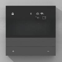 China Touch Screen Water Floor Heating Room Thermostat Piano Type Button Max Load 3A Water for sale