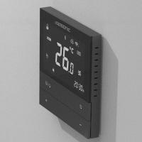 China Touch Screen Water Floor Heating Room Thermostat Piano Type Button Max Load 3A Water for sale