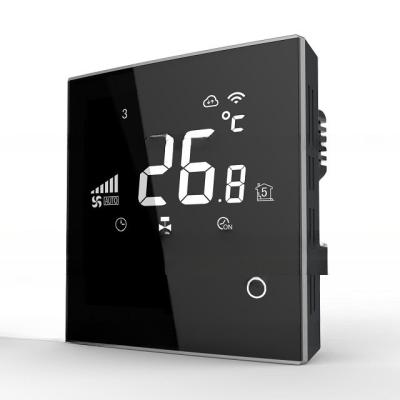 China WiFi Touch Screen Thermostat for Smart Room Control in Home Office Working Environment for sale