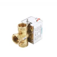 China 2/3 Way Spring Return Motorized Zone Valve for Water Control and Electric Actuated Gate for sale