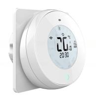 China Round 0-10V Modulating Fan-coil Thermostat with Smart Touch Screen and Modbus RS485 RTU for sale