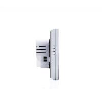China 0.5C Display Accuracy White Programmable WiFi HVAC Room Thermostat for Under Floor Heating for sale