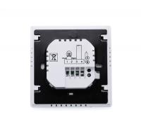 China 0.5C Display Accuracy White Programmable WiFi HVAC Room Thermostat for Under Floor Heating for sale
