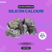 China Silver Gray Calcium Silicon Alloy Superior Performance High Durability for sale