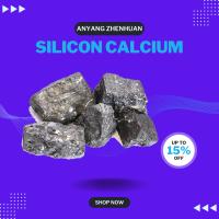 China Essential Element Calcium Silicon Alloy For Strong Durable Steel Production for sale