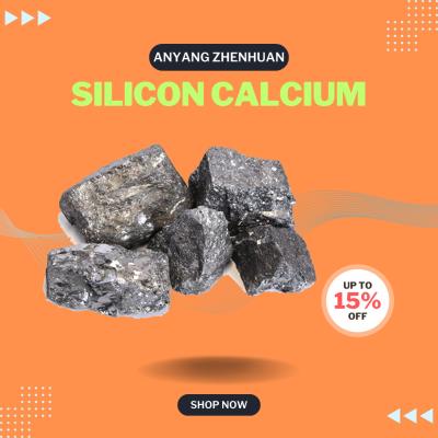 China Industrial Grade Calcium Silicon Alloy Silver Gray Highly Reactive for sale