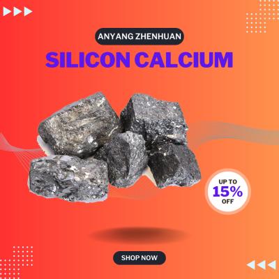 China Calcium Silicon Alloy For Steelmaking Ca Si C Al P S 0-2mm 10-50mm Steelmaking Additive for sale