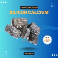 China GB 1410°C Melting Point Calcium Silicon Alloy CASI 6030 for sale