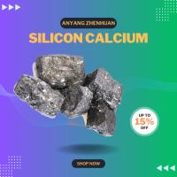China GB 1410°C Melting Point Calcium Silicon Alloy CASI 6030 for sale