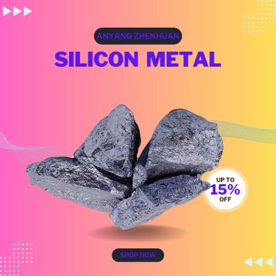 China High Melting Point 1414°C Silicon Metal 553 Electronic Grade for sale