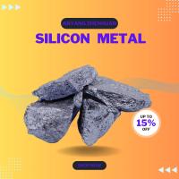 China Particle Size 10-100mm Electronic Grade Silicon Metal 441 Steelmaking Performance Enhancement for sale