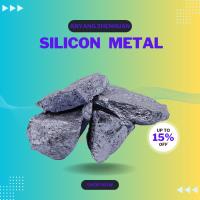 China Chemical Component Silicon Metal 553 Particle Size 10-100mm for sale
